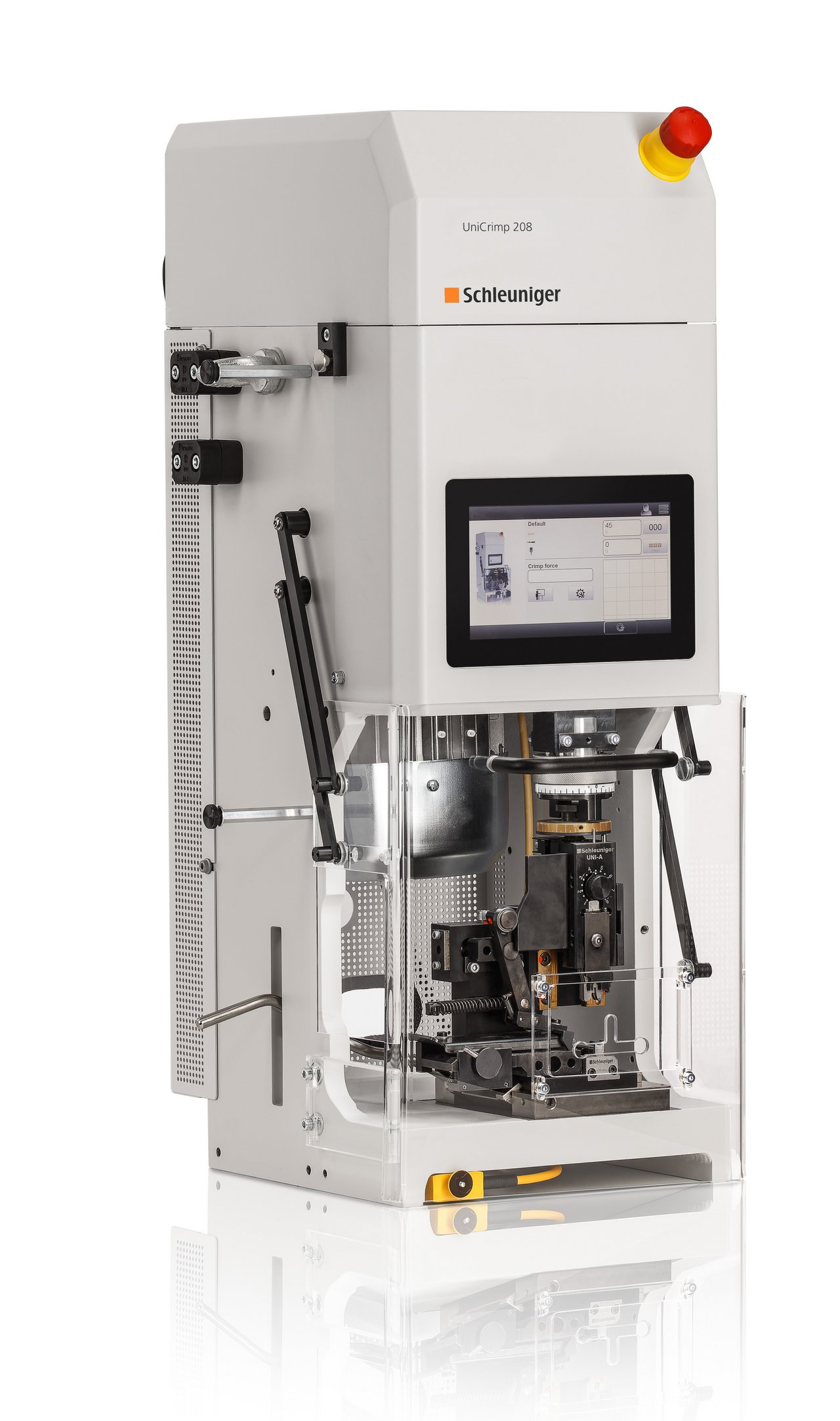 Benchtop wire crimping machines