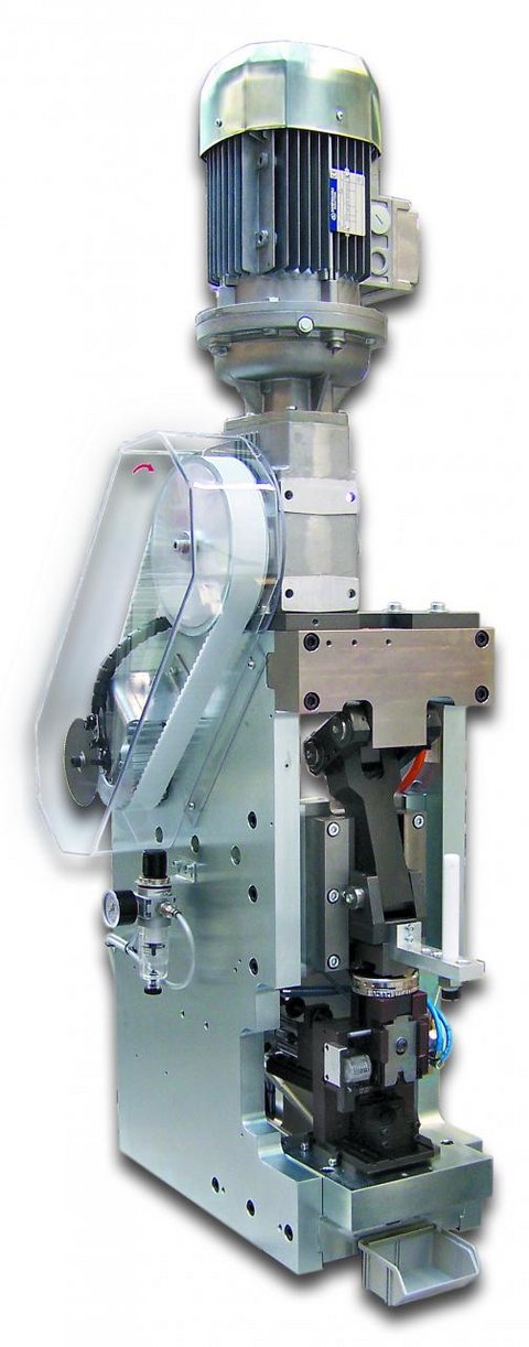 Fully automatic wire and cable crimping machines